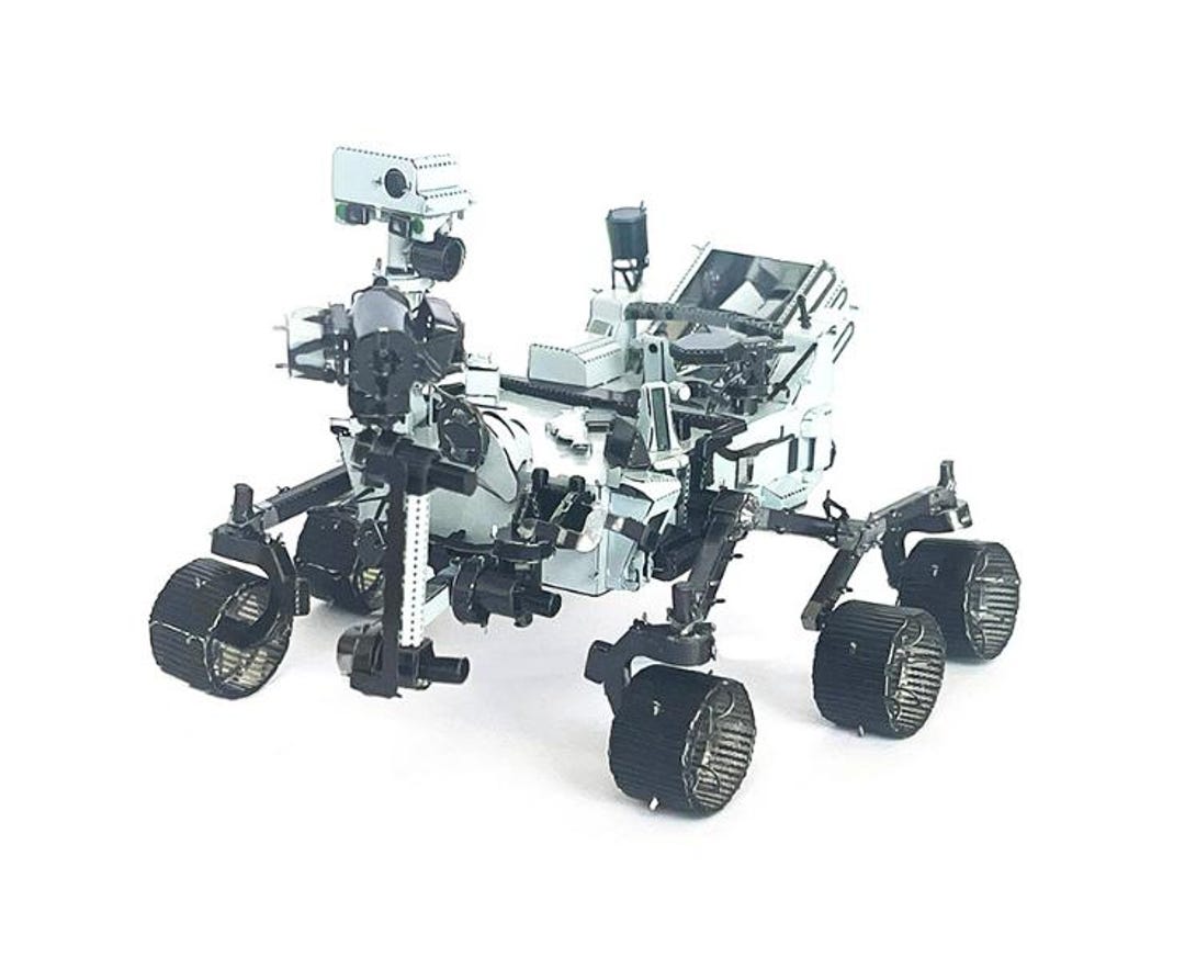 Mars Rover Perseverance Metal Model Kit 3D Puzzle Craft Gift Laser Cut Puzzles Jigsaw Hobby Gift ...