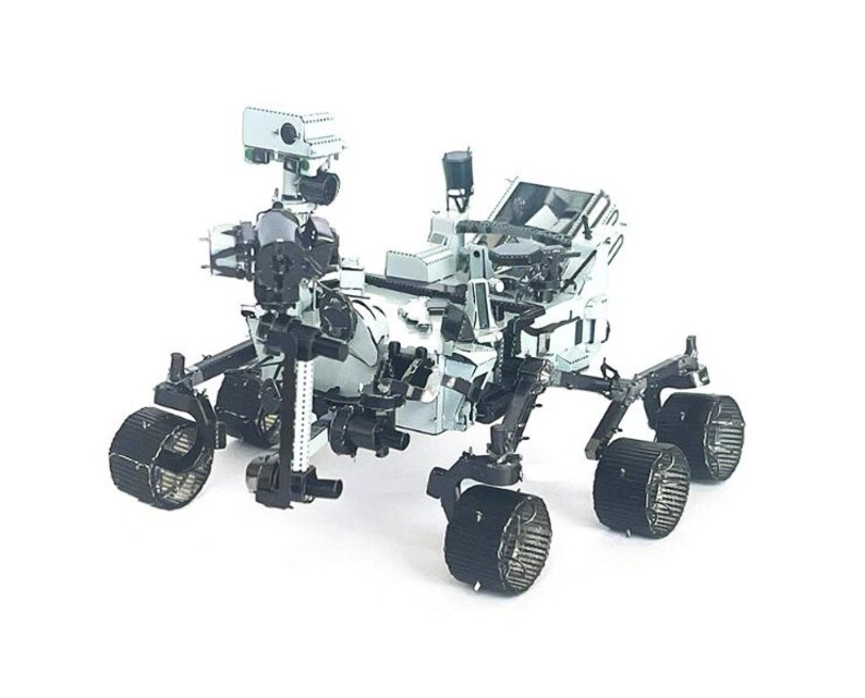 Mars Rover Perseverance Metal Model Kit 3D Puzzle Craft Gift Laser Cut ...