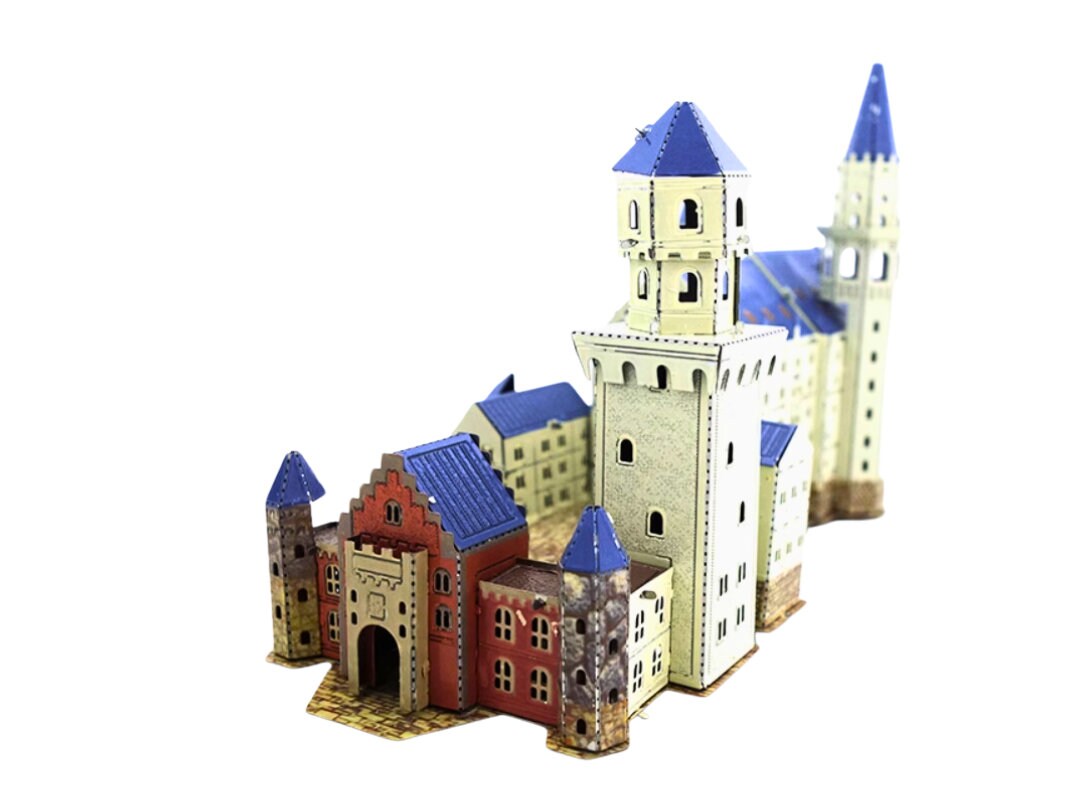 Neuschwanstein Castle Metal Model Kit 3D Puzzle Craft Gift Laser Cut ...