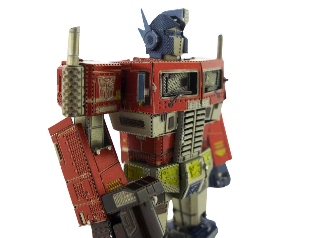 Optimus Prime Transformer 3D Metal Puzzle Detailed Model Building Kit ...