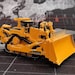 Dozer Dump Truck Excavator Metal Model Kit Bulldozer Dozer With 3D ...
