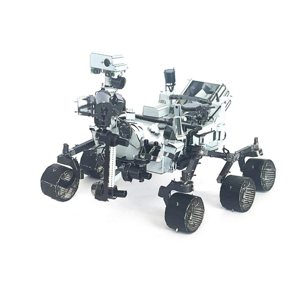 Mars Rover Perseverance Metal Model Kit 3D Puzzle Craft Gift Laser Cut ...