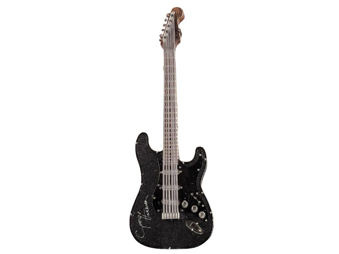 Guitar of George Harrison Metal Model Kit 3D Puzzle Craft Gift Laser ...