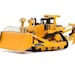 Dozer Dump Truck Excavator Metal Model Kit Bulldozer Dozer With 3D ...