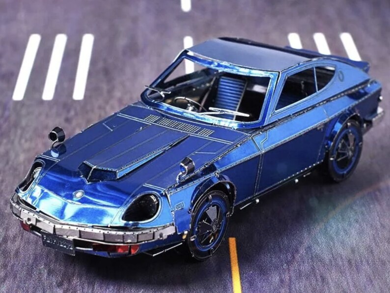 Japanese Nissan Coupe Metal Model Kit 3D Puzzle Craft Gift Laser Cut ...
