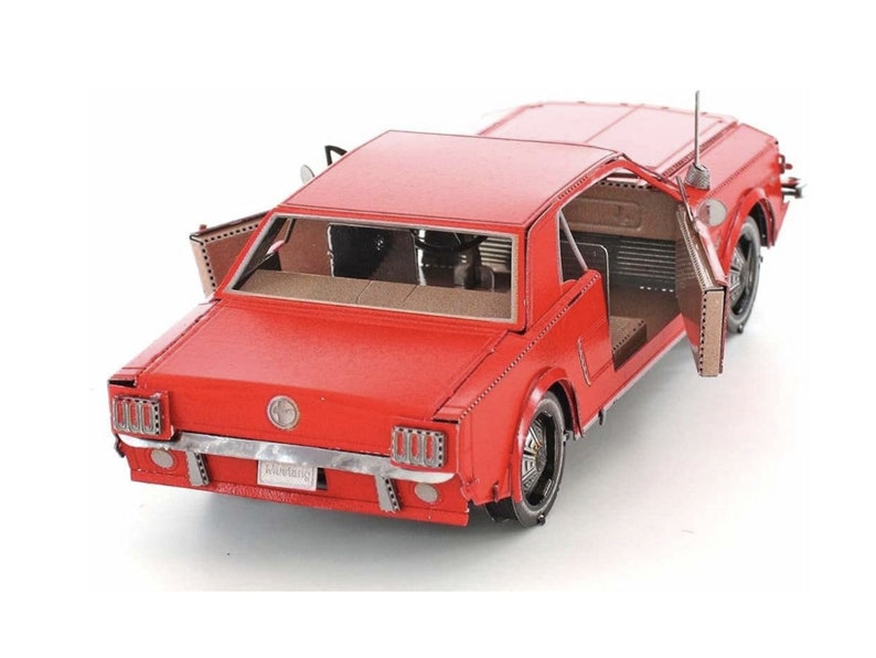 Ford mustang 1965 Metal Model Kit 3D Puzzle Handwerk Geschenk Laser Cut ...