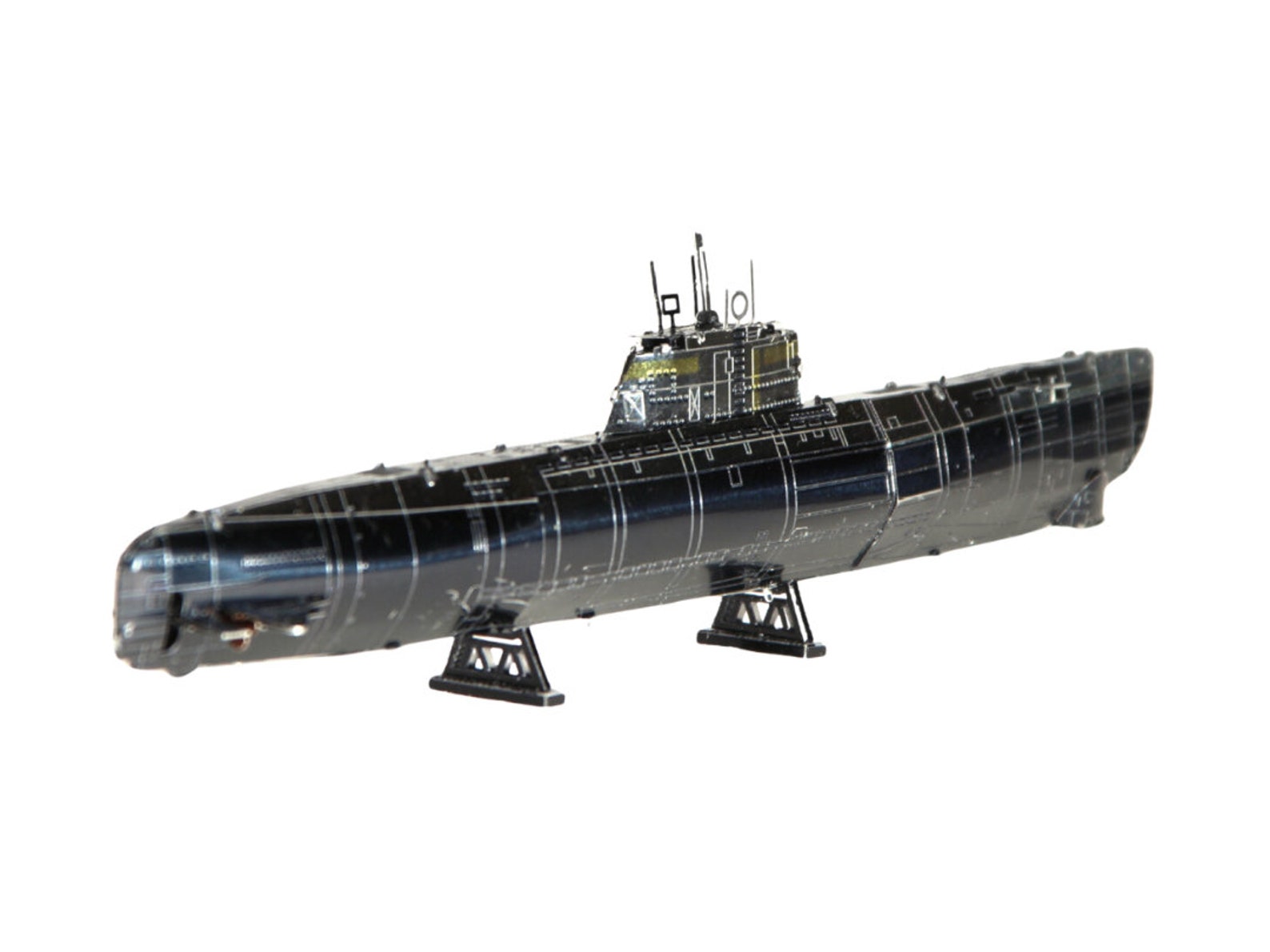 DIY 3D Submarine Puzzle Kit Precision Laser Cut Metal Model, Engaging ...