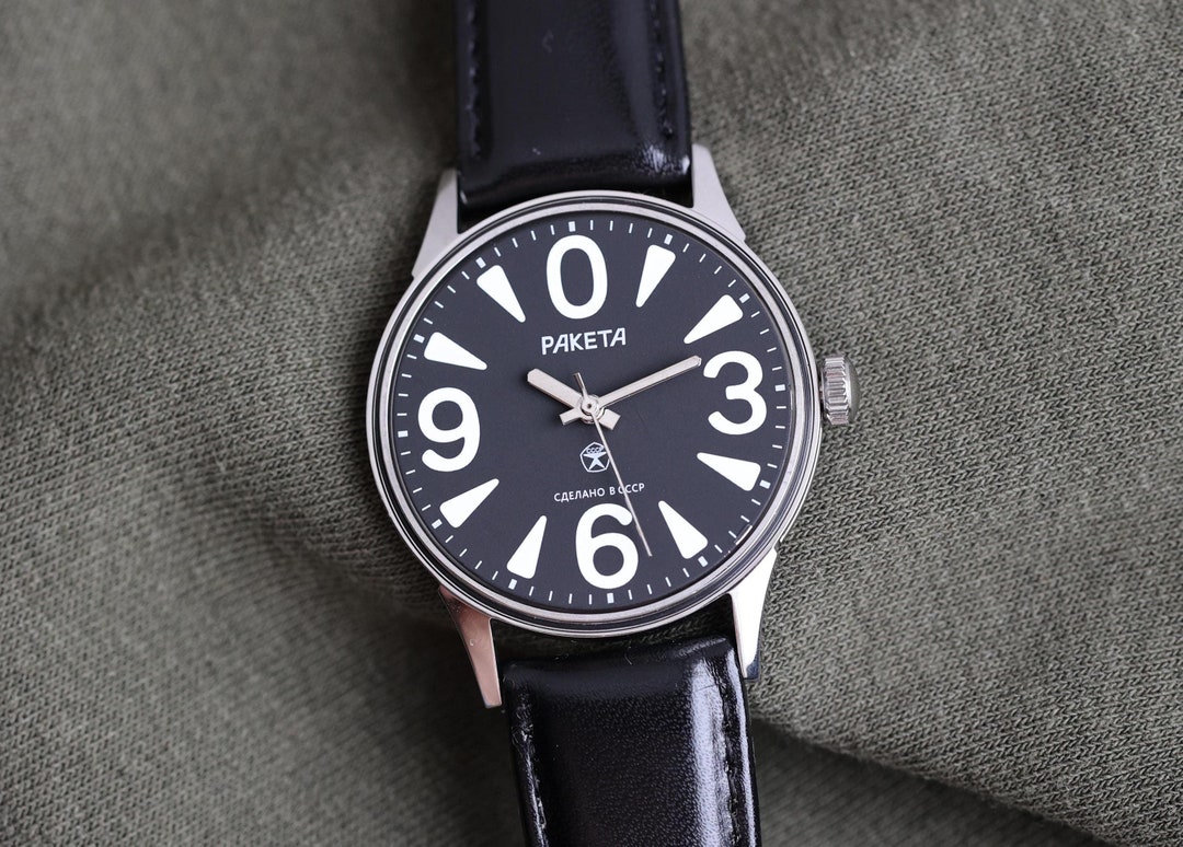 Watch RAKETA ZERO Cal. 2609 НA. Custom Zero Dial. Great Gift. Vintage ...