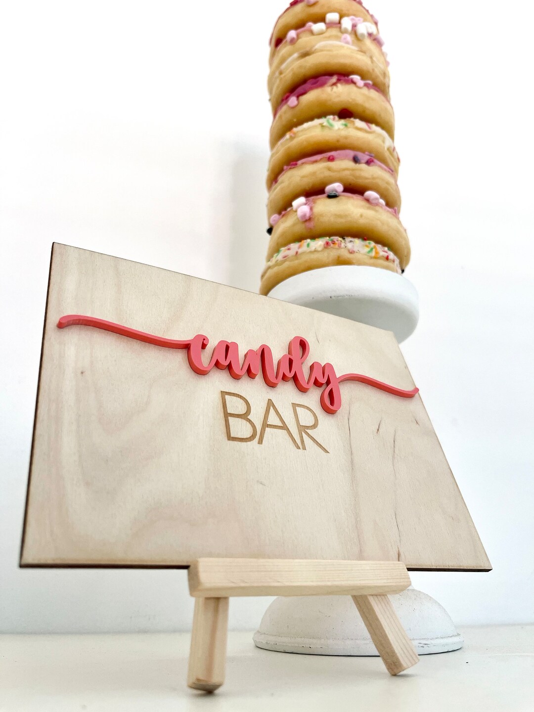 Must Have Wedding / Candy Bar Wooden Sign With Mini Easel / Wooden Sign ...