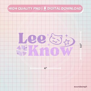 Stray Kids Png File Vector, Lee Know, Skzoo Cricut Digital Kpop ...