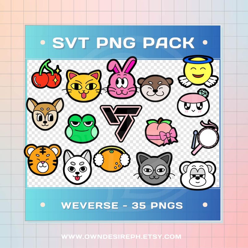 Seventeen Sticker Sheets - Etsy