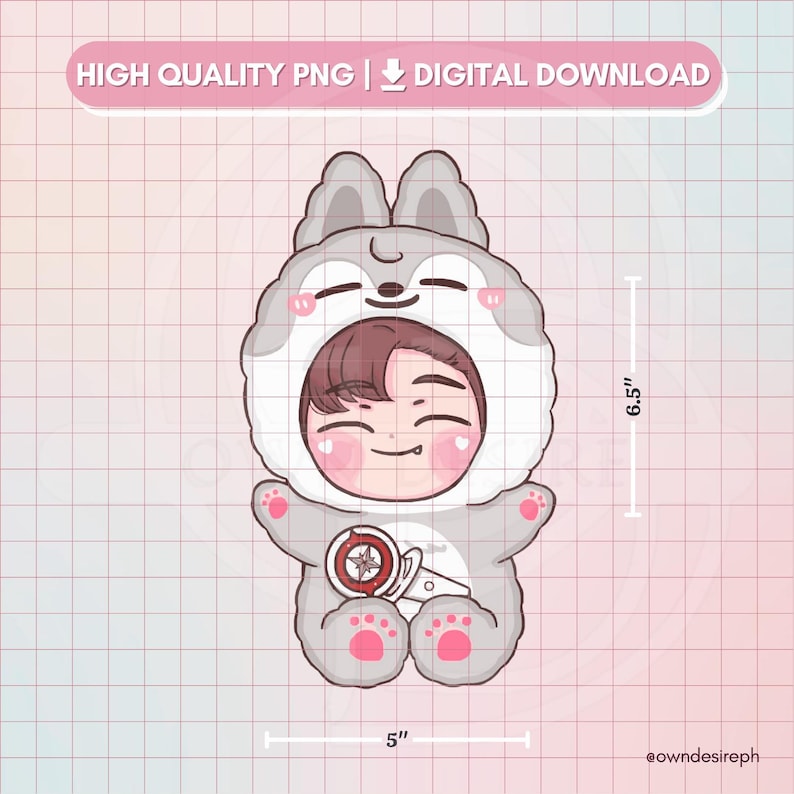 Bangchan Stray Kids Png Vector Files, STAY Skzoo Cute Chibi, Digital ...