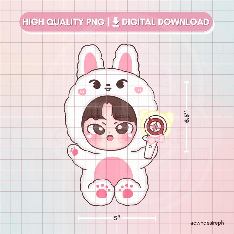 Stray Kids Png File Vector, Lee Know, Skzoo Cricut Digital Kpop ...