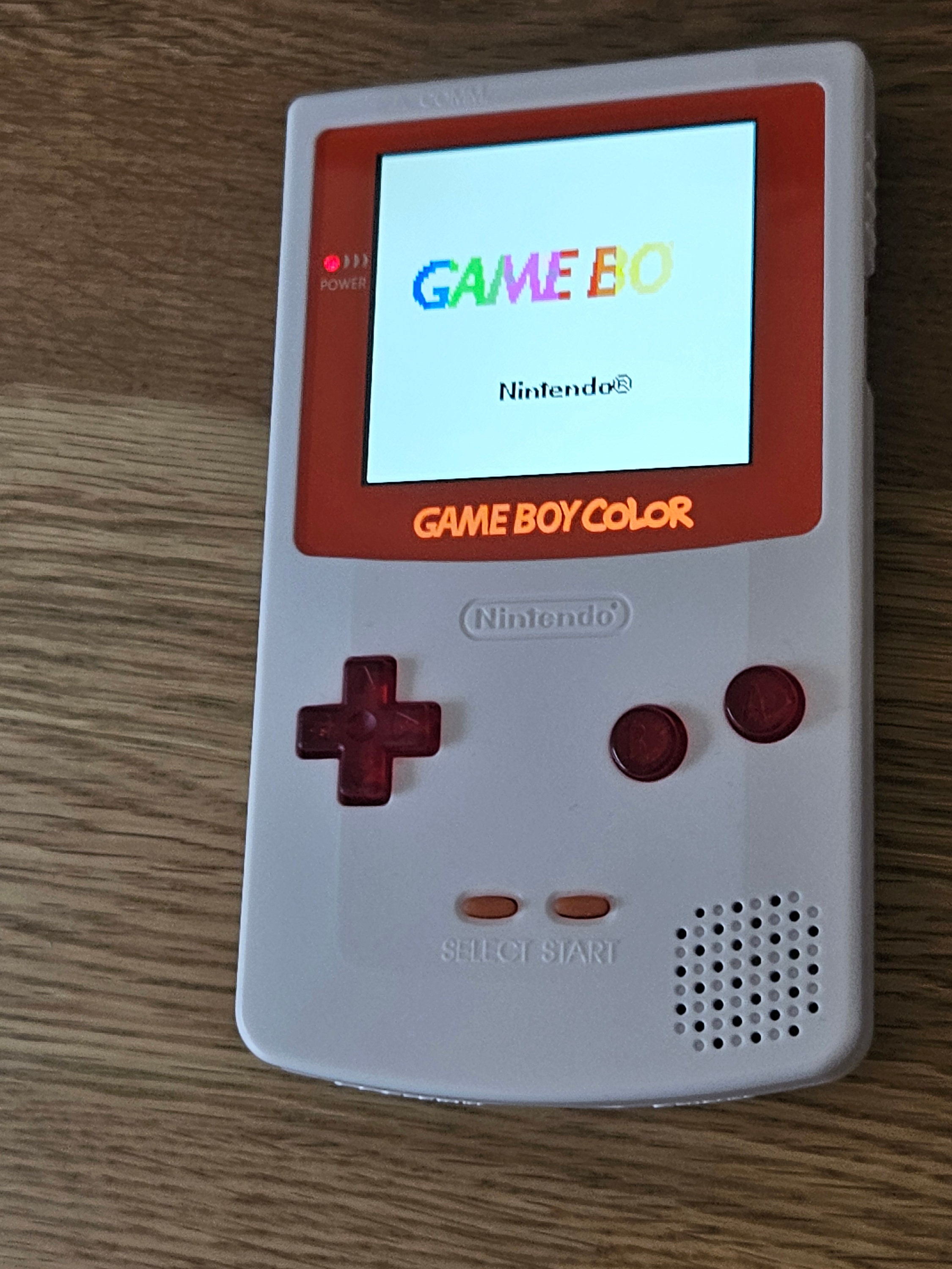 Custom Tangerine Backlit Game Boy Color GBC - Etsy