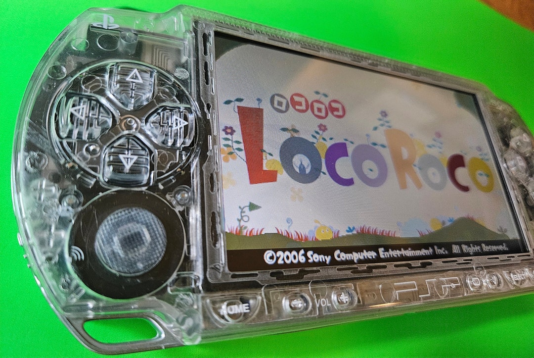 Clear PSP Refurbished Custom Console. sony PSP 1000 - Etsy
