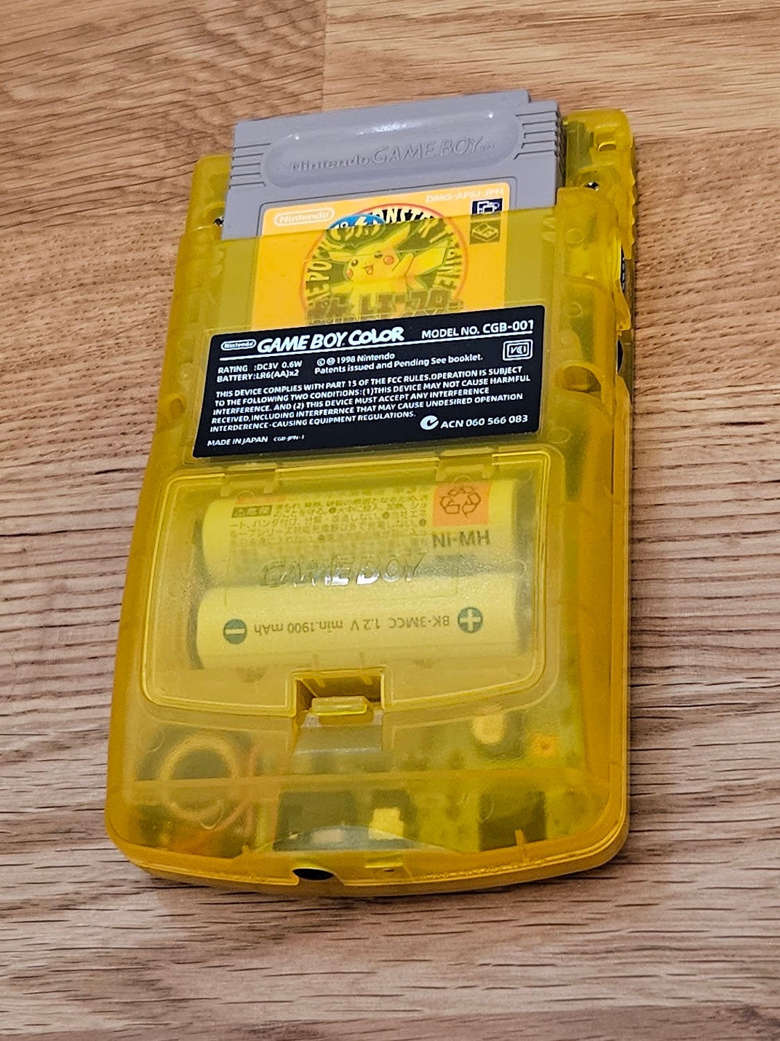 Zapdos Custom Game Boy Color GBC Backlit Screen - Etsy