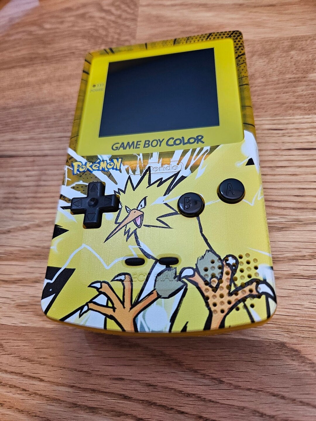 Zapdos Custom Game Boy Color (GBC) Backlit Screen - Etsy