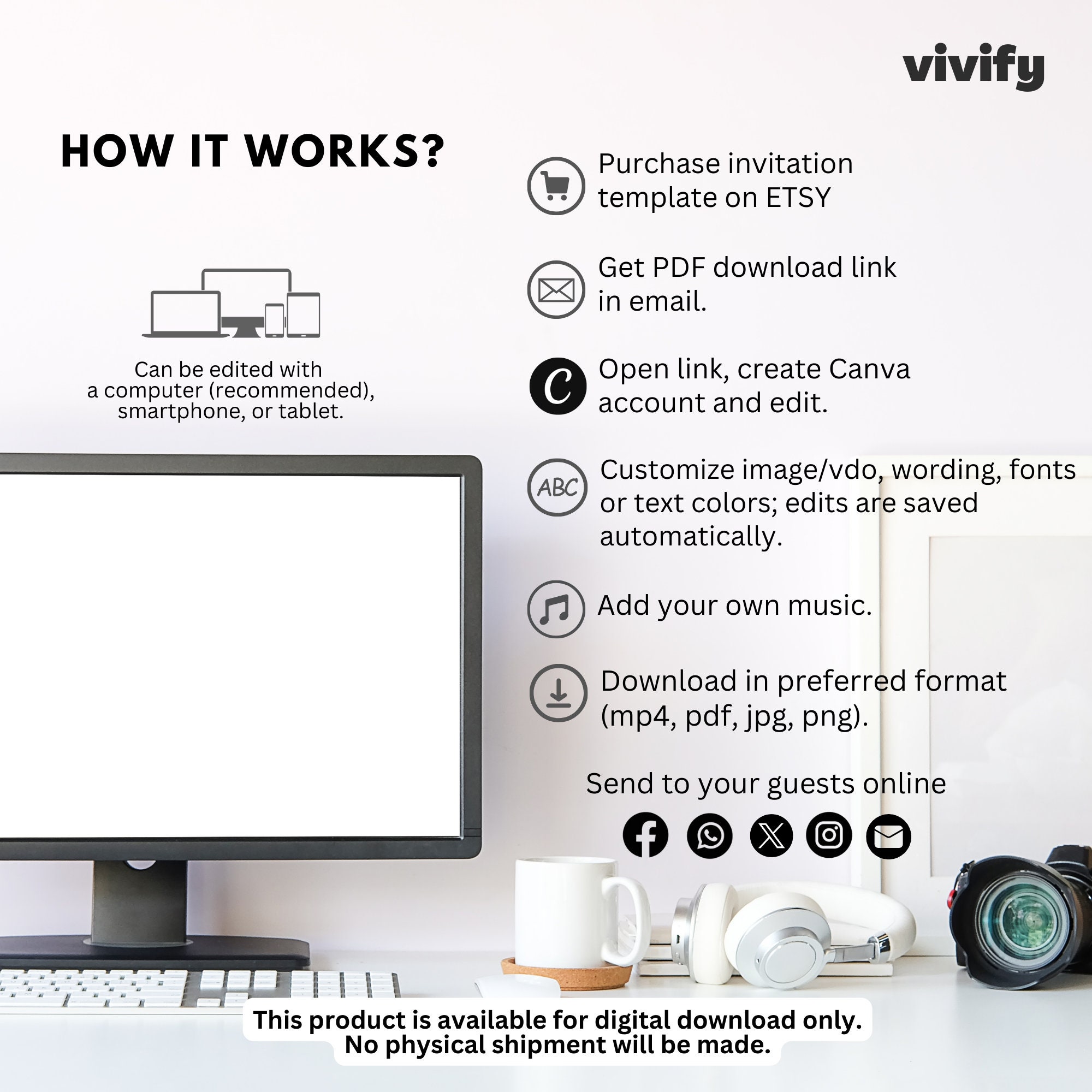 Editable Waterslide Birthday Invitation, Splish Splash Party Invite ...