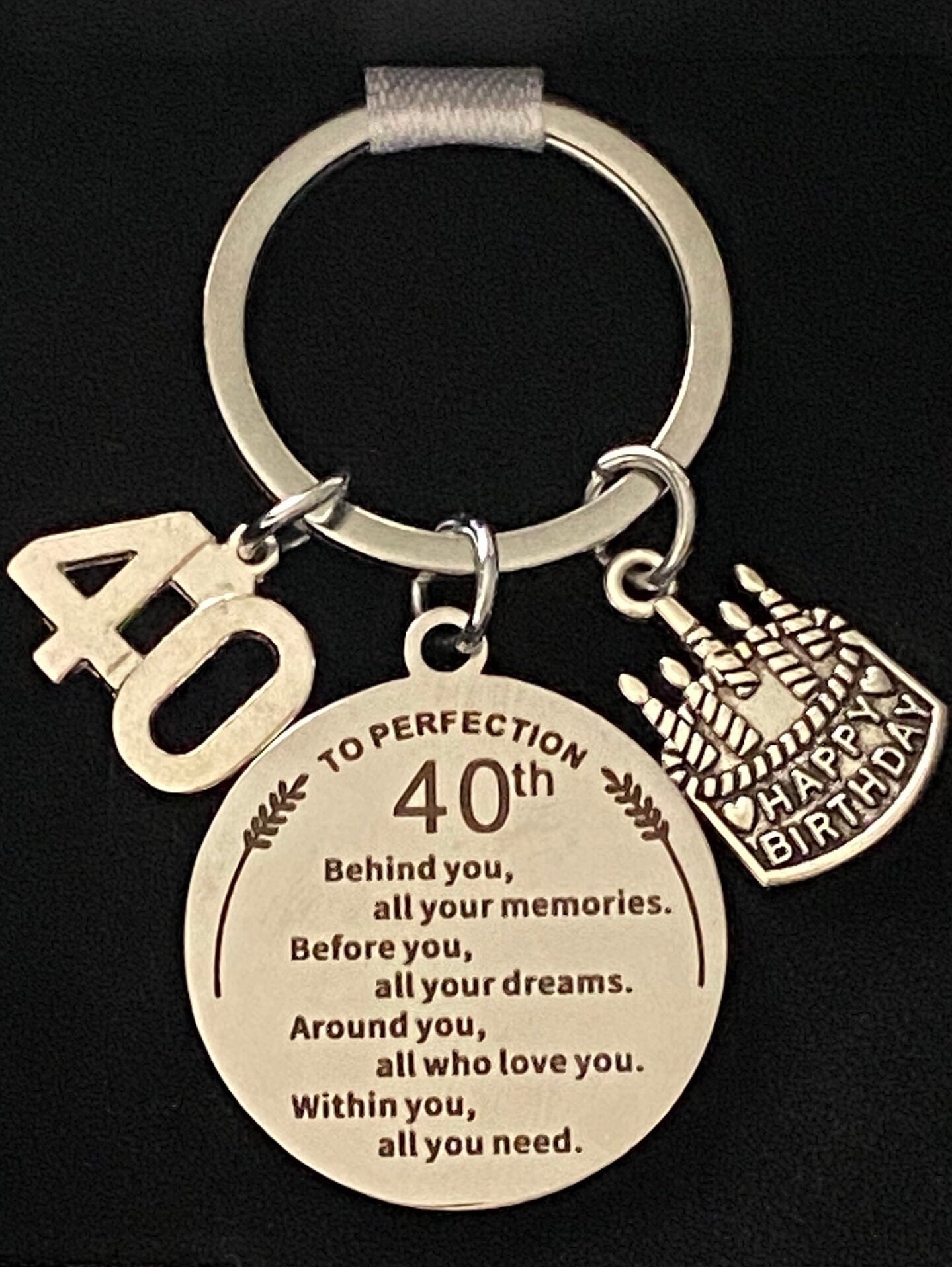 Special Birthday Keyring 18th 21st 30th 40th 50th 60th Present ...