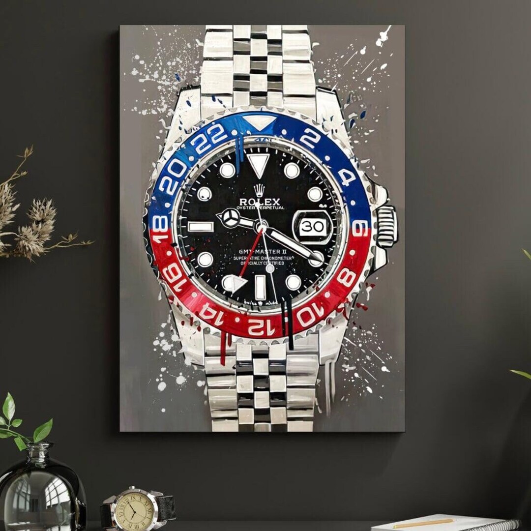 Rolex Canvas Print Timeless Luxury Wall Art - Etsy