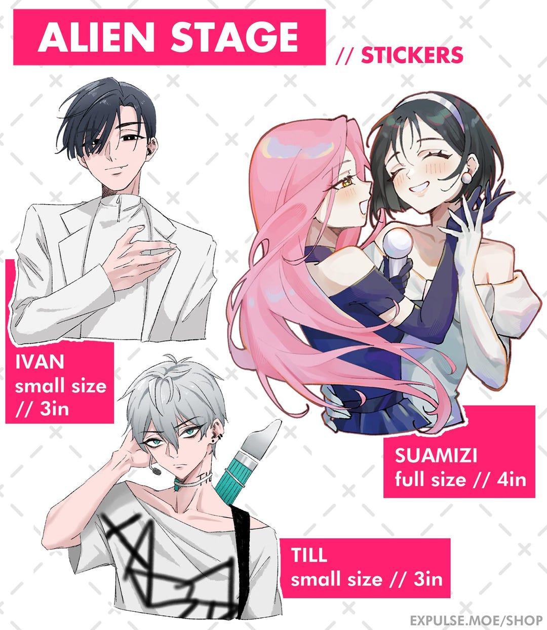ALIEN STAGE (ALNST) Stickers - Etsy