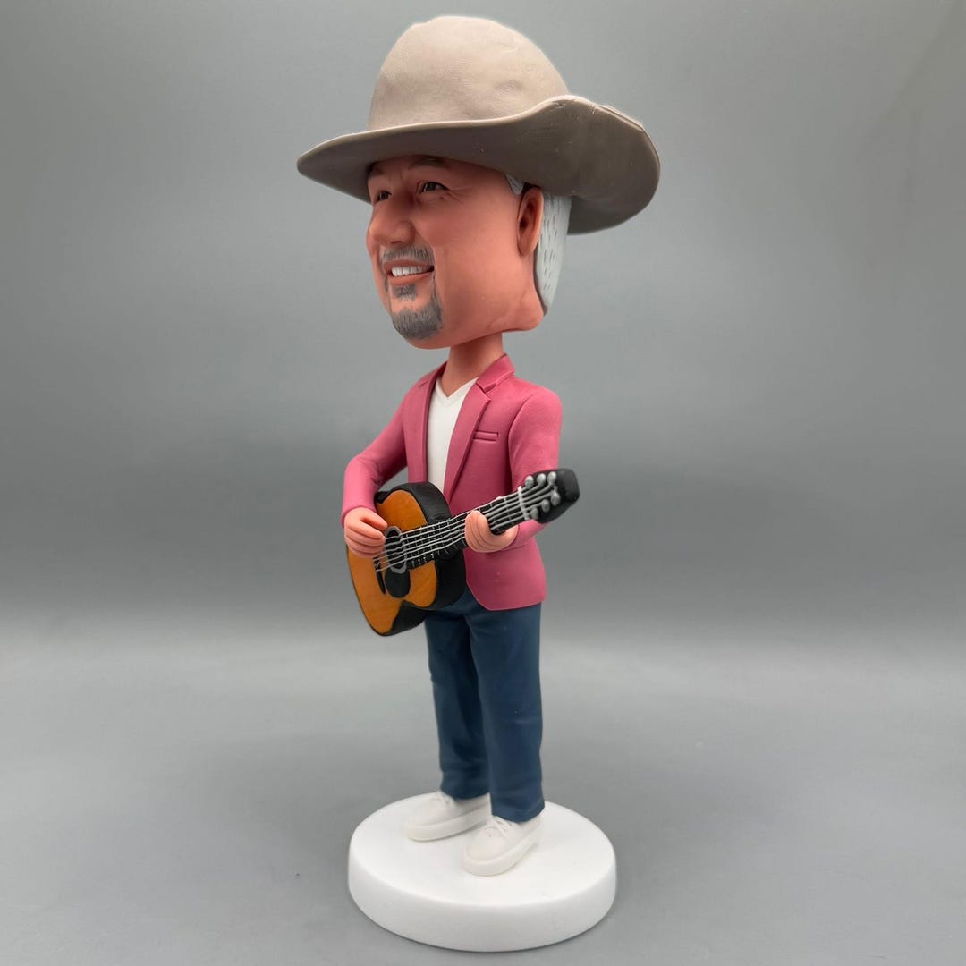 Custom Polymer Clay Bobblehead: Personalized Action Figure - Etsy