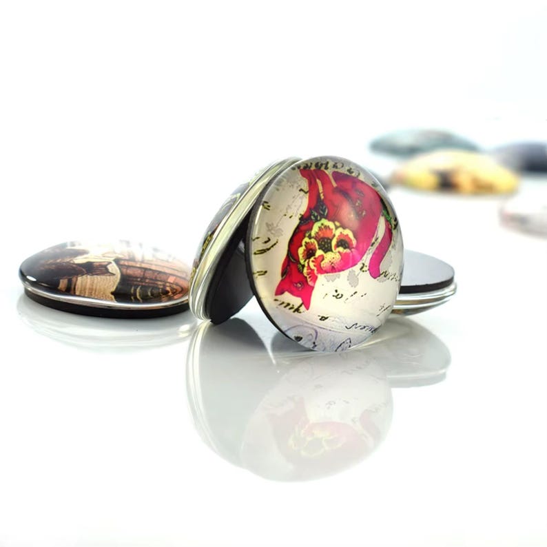 Custom Photo Fridge Magnet Personalized Glass Dome Home Decor Gift - Etsy