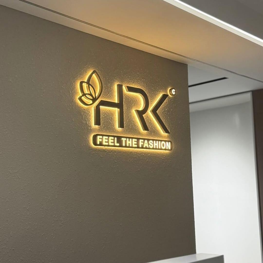 Salon Logo Sign, Sign for Business, Illuminated Letter Sign, Backlit ...