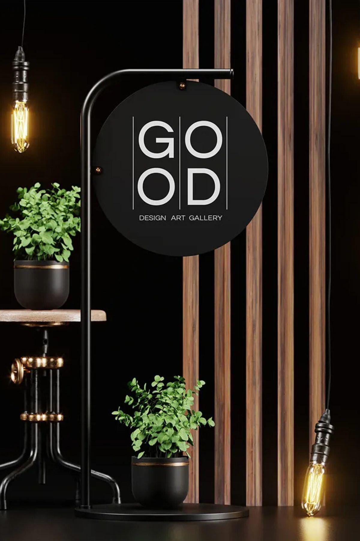 Customized Side Walk Sign, Outdoor Business Sign, Personalized Hanging ...