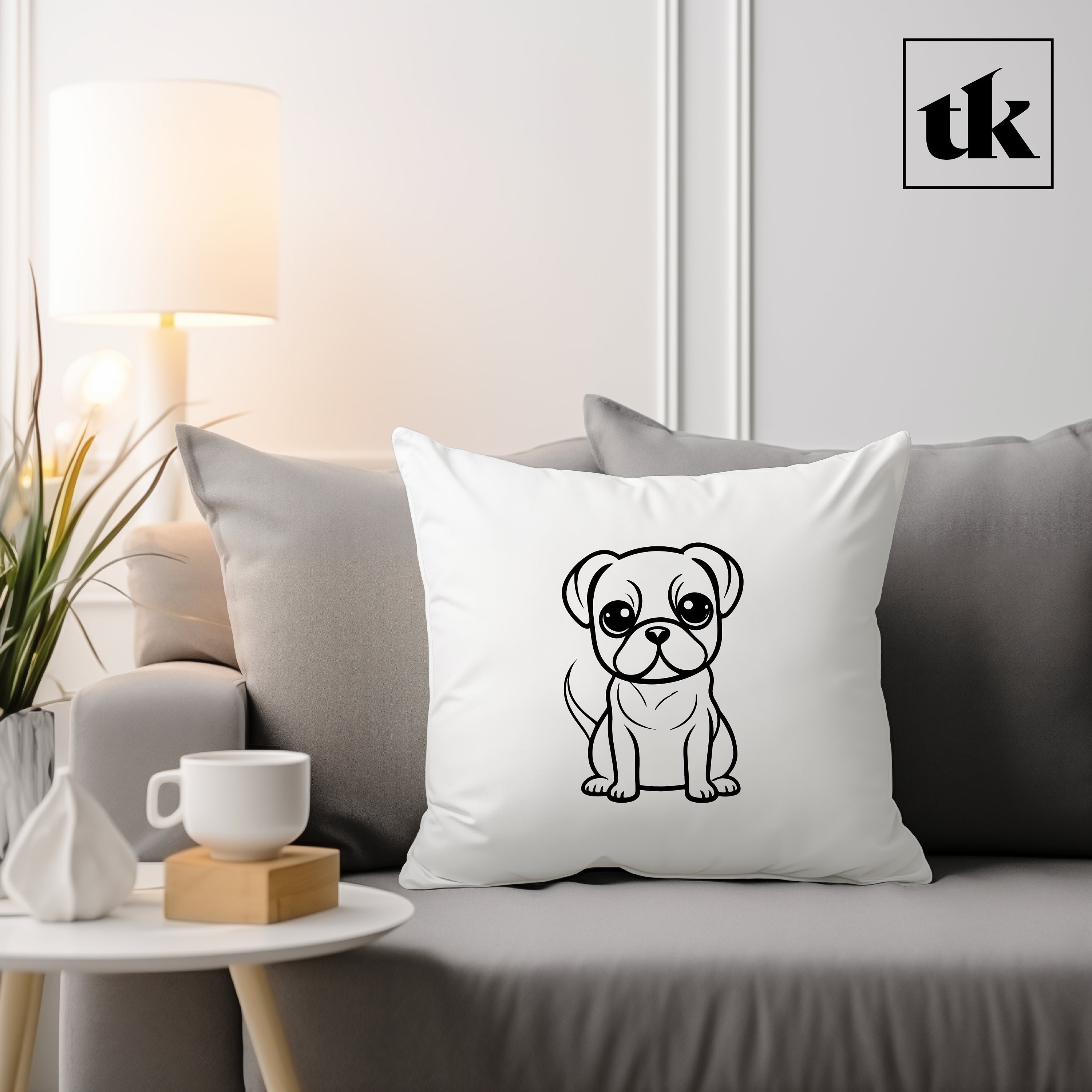 Pug Pug Bundle Plotter File Eps Svg Dxf Png Jpg Animal Dog Cricut ...