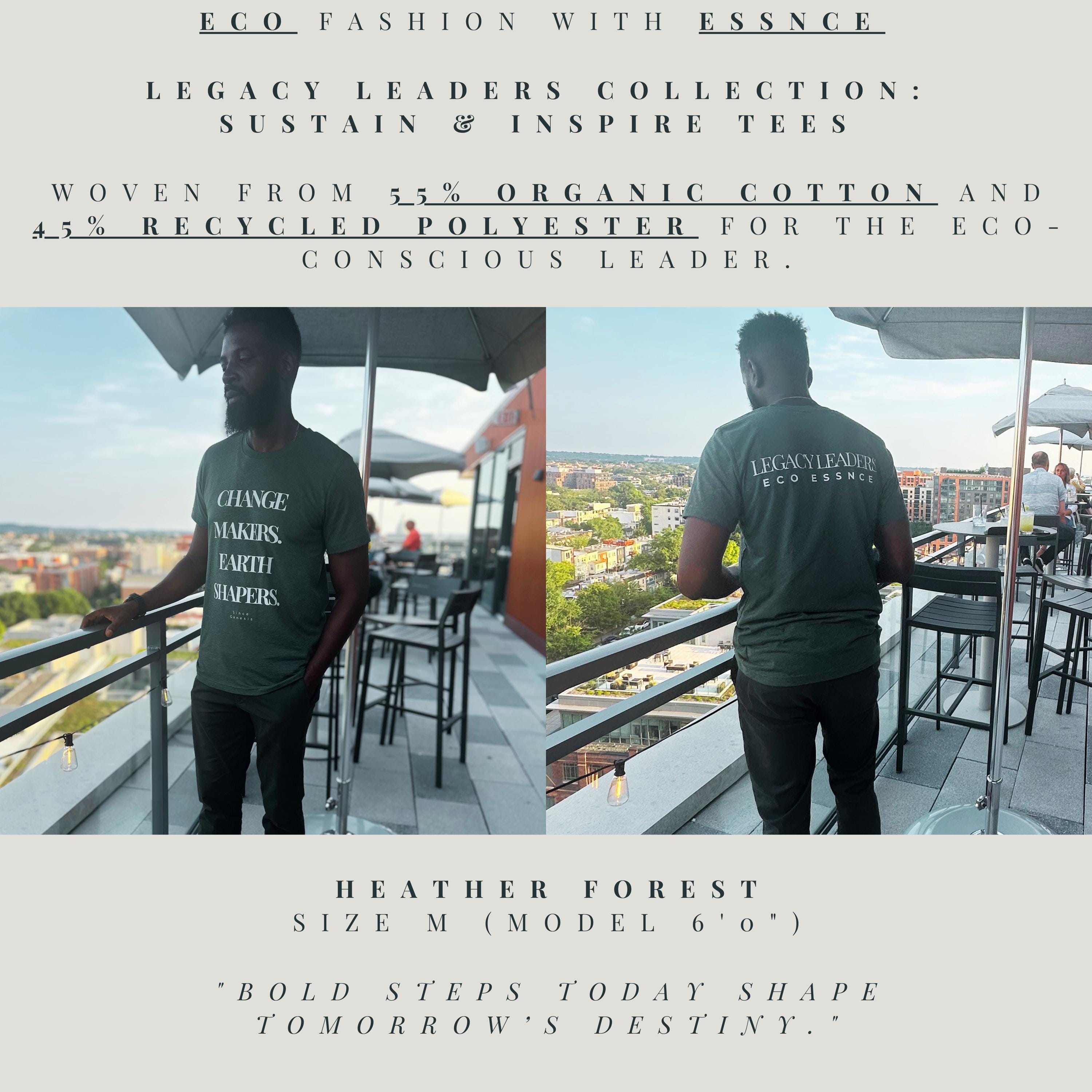Change Makers Earth Shakers – Premium Eco-friendly Unisex Tee | Organic ...