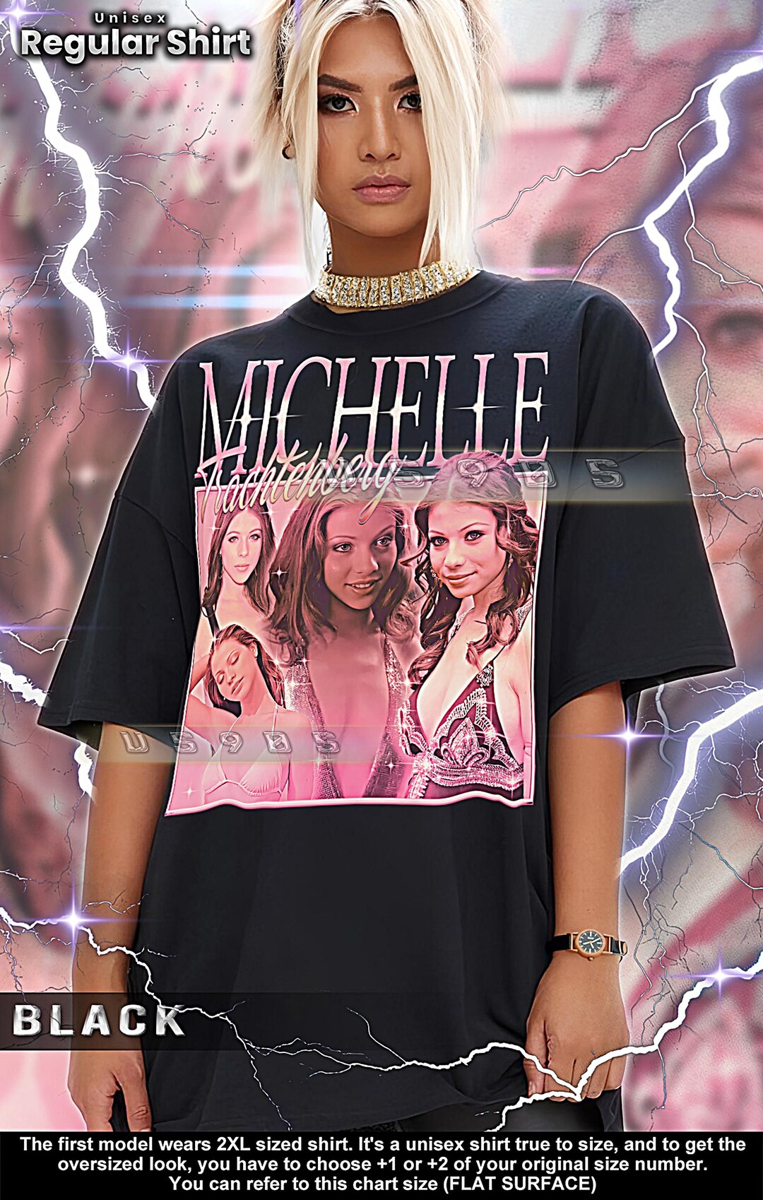 MICHELLE TRACHTENBERG Shirt, Michelle Trachtenberg Retro Tee, 90s TV ...