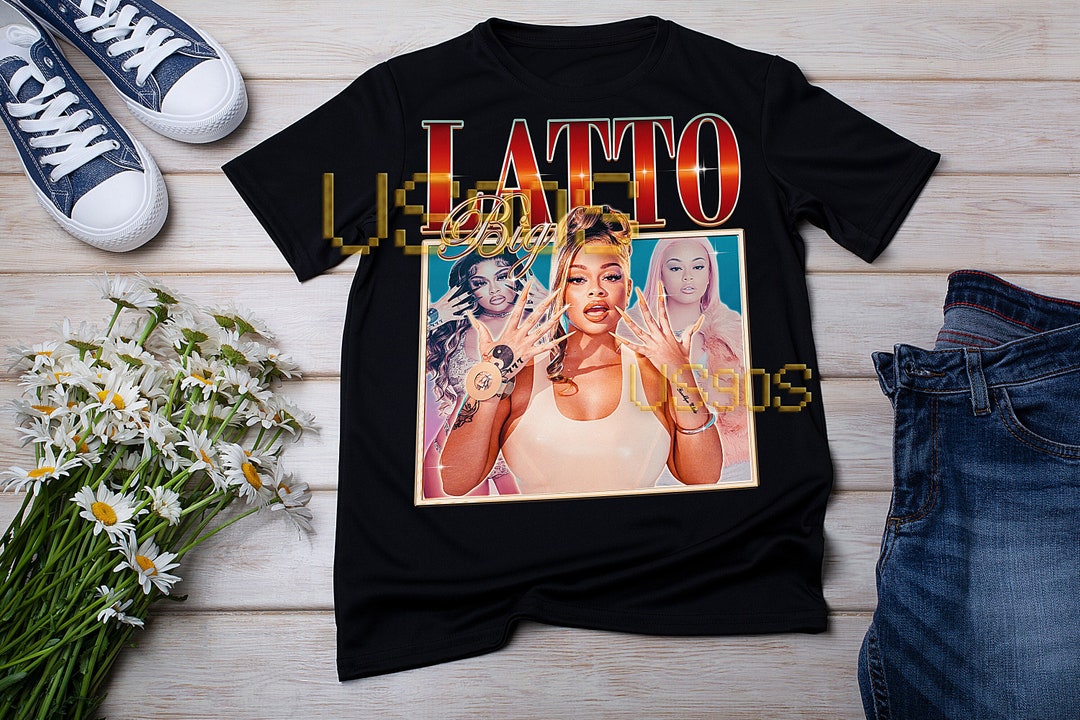 BIG LATTO 90s Shirt, Alyssa Michelle Stephens Tee, Big Latto Homage ...