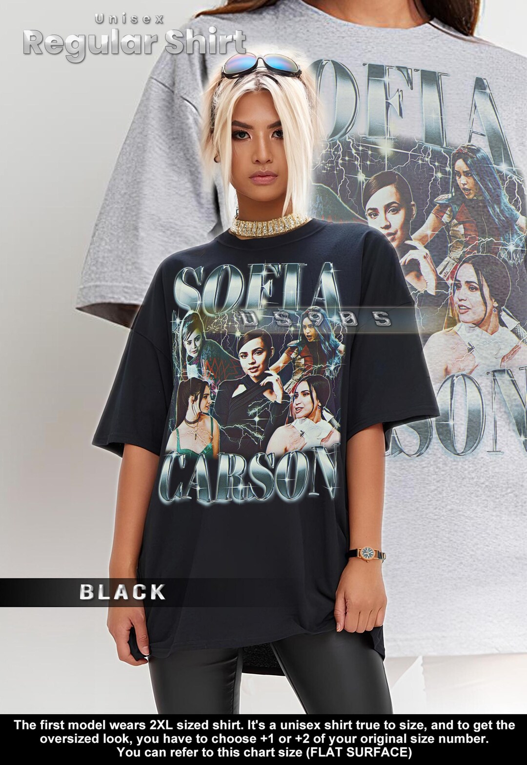 SOFIA CARSON Shirt, Sofia Carson Vintage Shirt, Sofia Carson Retro 90s ...