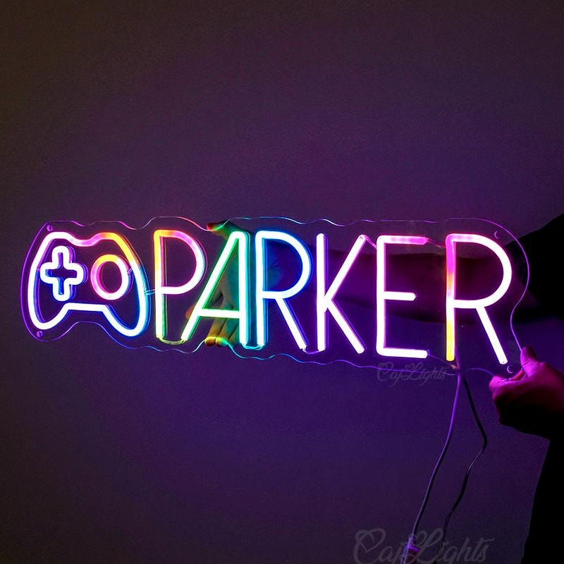Rgb Led Custom Text Sign - Etsy UK