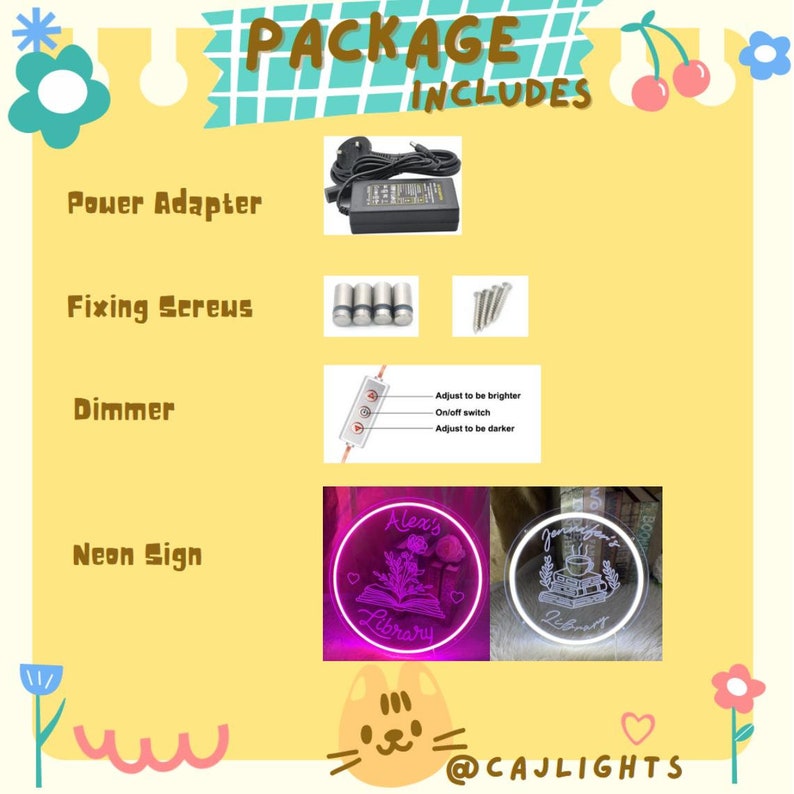 Teacher Name Neon Sign for Classroom From the Classroom Of... Door LED ...