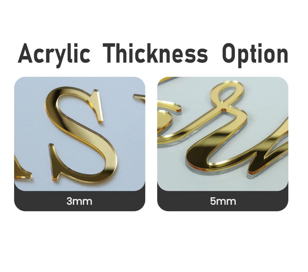 Custom Laser Cut Acrylic Business Logo Sign: 3D Office Wall Decor ...
