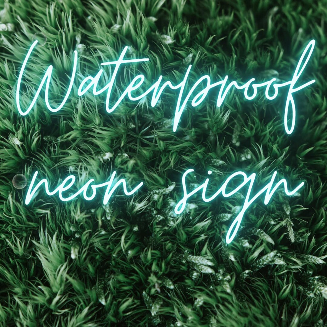 Custom Waterproof Outdoor Neon Sign, Custom Outdoor Led Sign, Poolside ...
