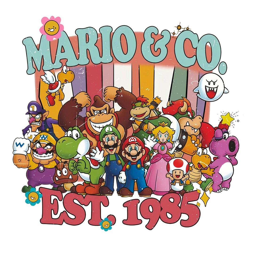 Kids Super Mario PNG, Super Mario Birthday Png, Mario Youth, Mario and ...