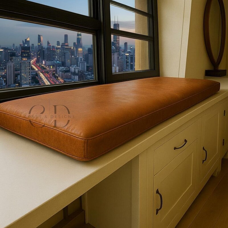 Leather Bench - Etsy