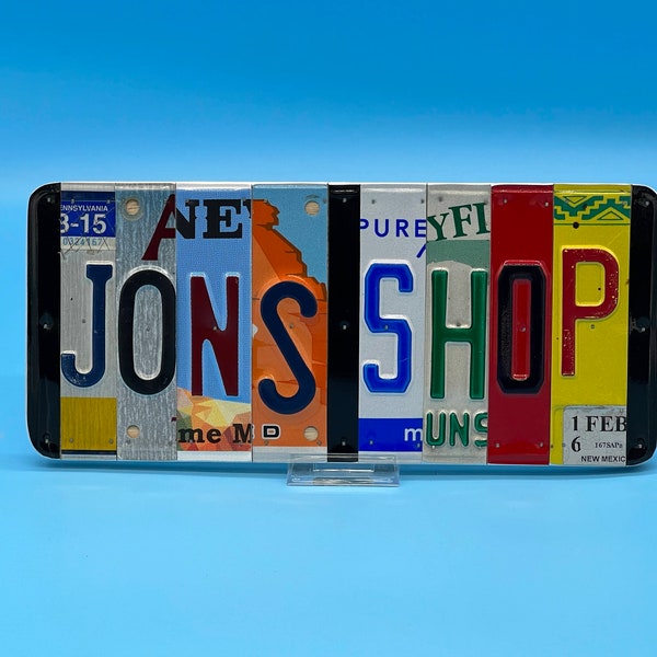 Upcycled License Plates - Etsy