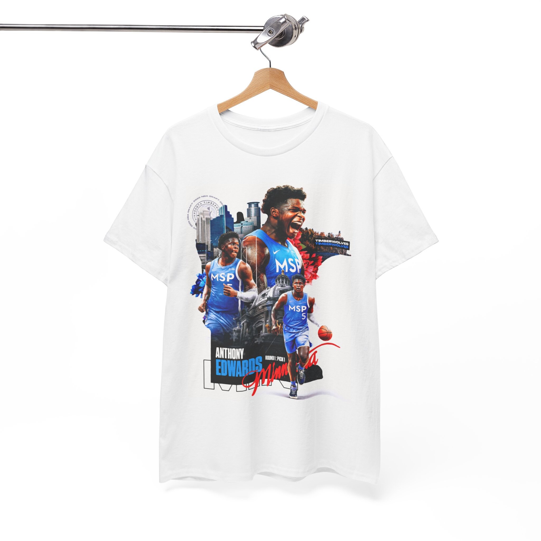 Anthony Edwards T-shirt Anthony Edwards Long Sleeve Anthony Edwards ...