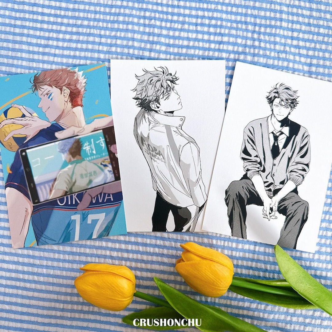 Postcard Oikawa Tooru Haikyuu! (set 3ea) - Etsy
