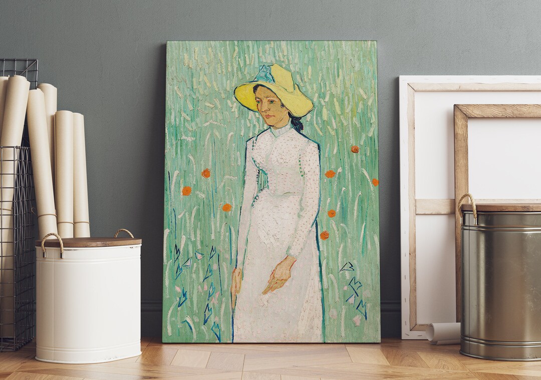 Vincent Van Gogh, Girl in White 1890, Canvas, Print, Wall Art, Home ...
