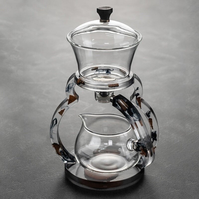 Automatic Glass Tea Set, Magnetic Glass Tea Set, Glass Teapot, Kung Fu ...