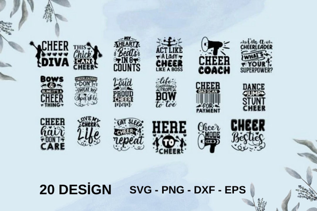 Hereto Cheer Bundle - Cheerleading SVG, Cheer Svg, Cheer Squad Svg ...