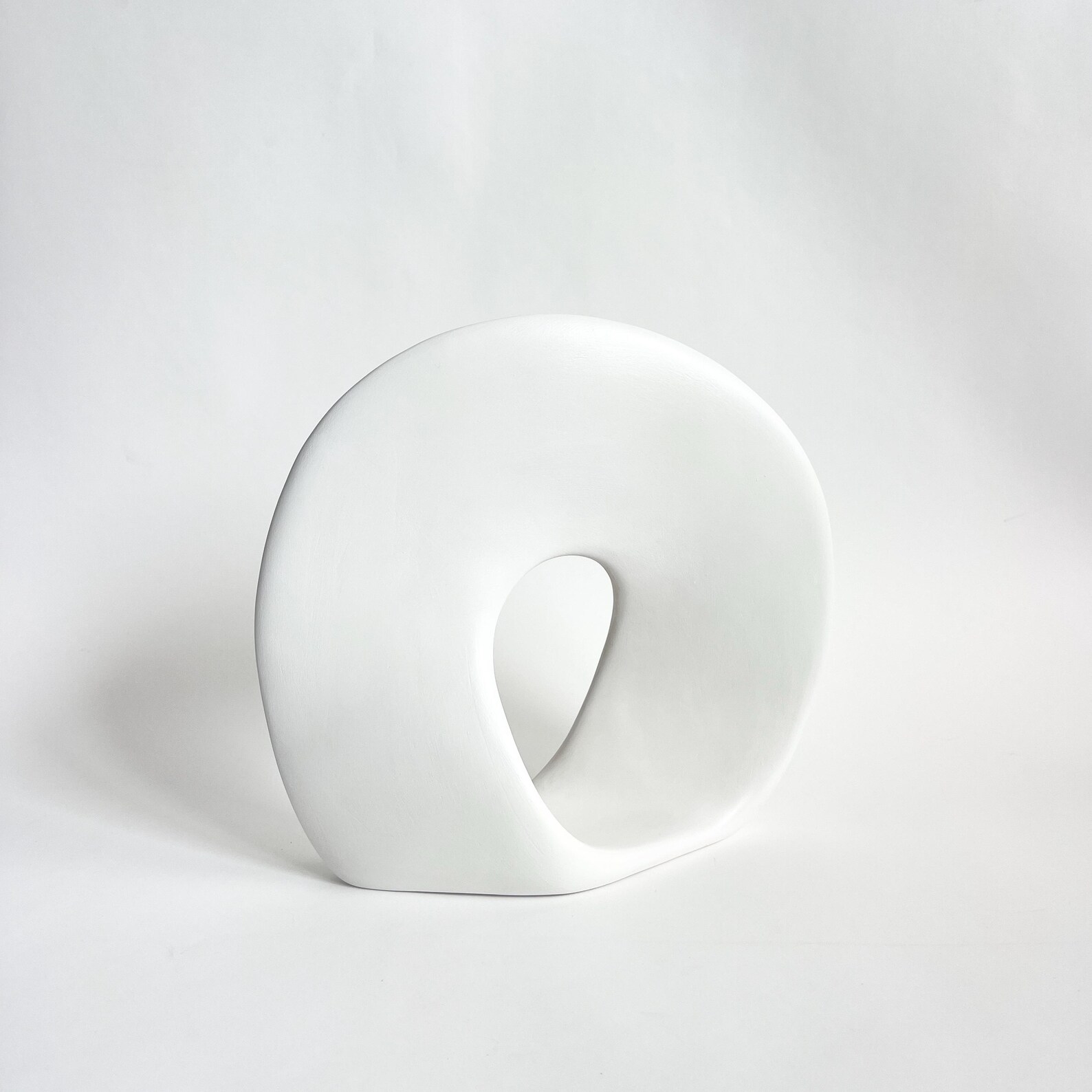 Abstract Sculpture Ceramic White Sculpture Collector's Item One of a ...