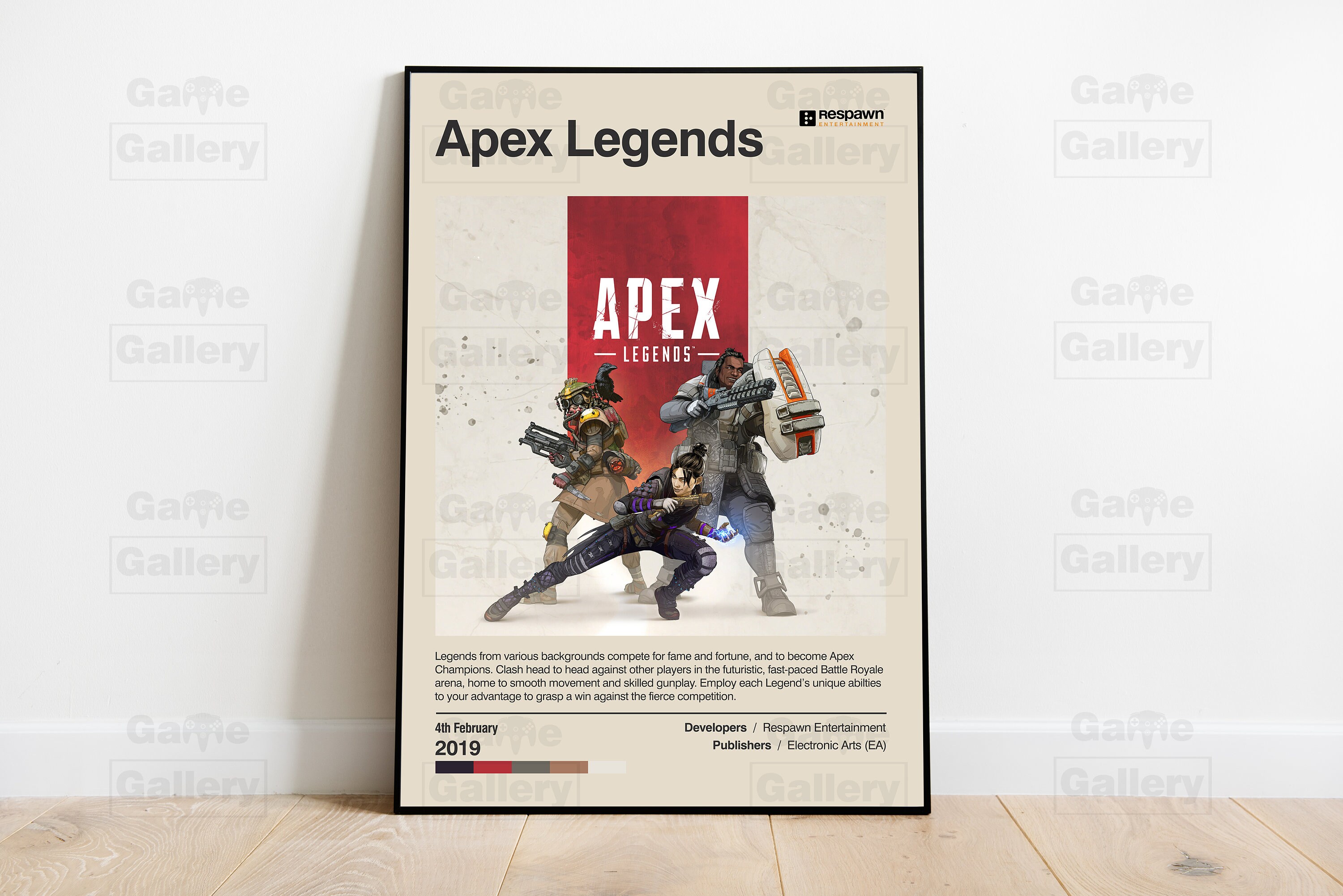 Apex Legends Poster Gaming Room Poster Video Game Poster Gaming Wall ...