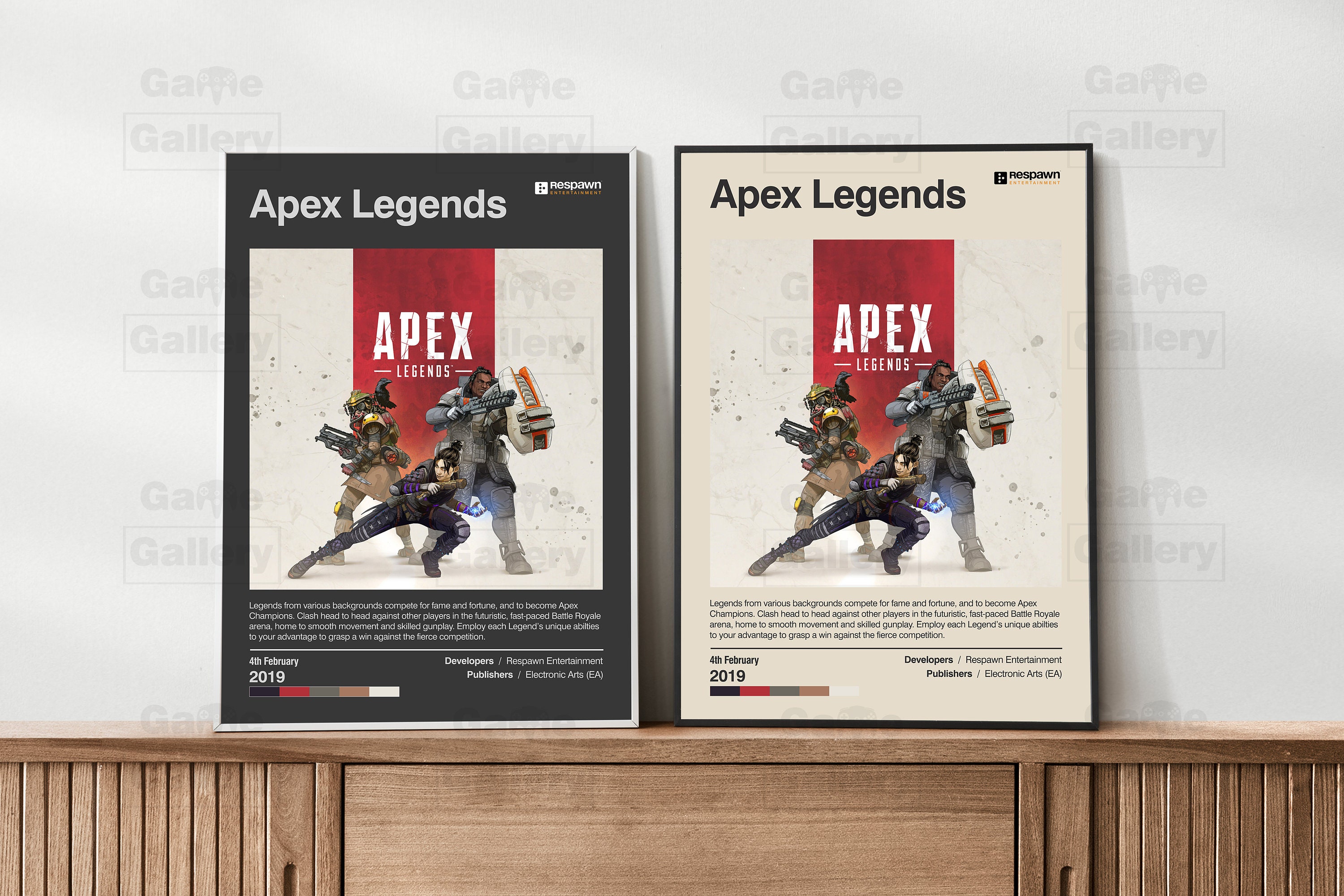 Apex Legends Poster Gaming Room Poster Video Game Poster Gaming Wall ...