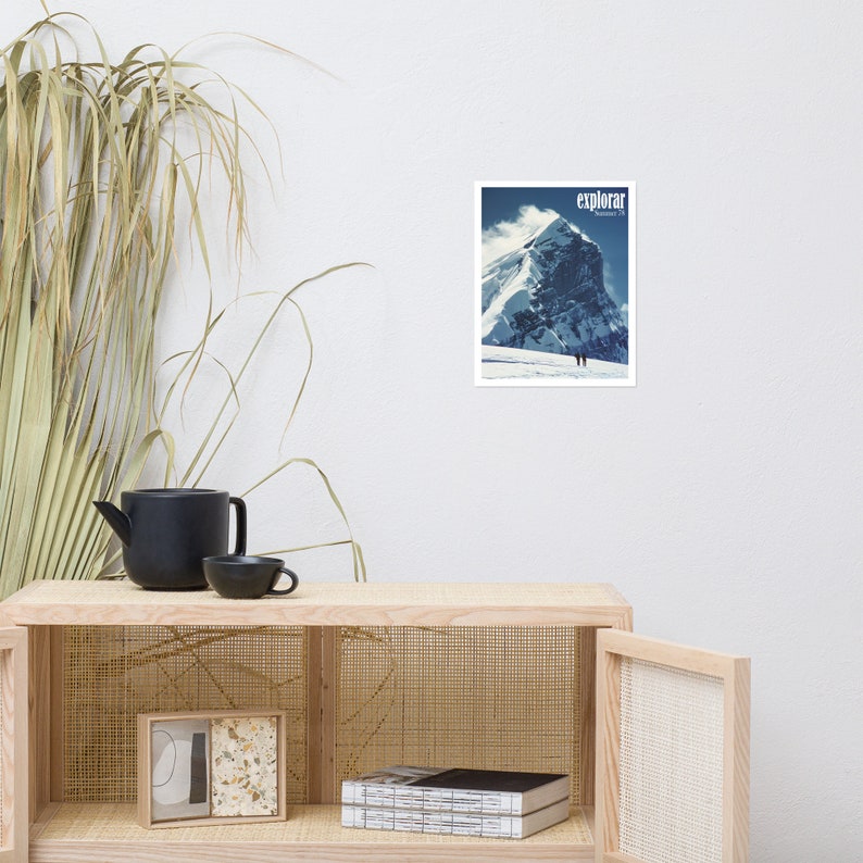 Limited Edition Vintage Explorar Advertising Poster, Outdoor Print ...